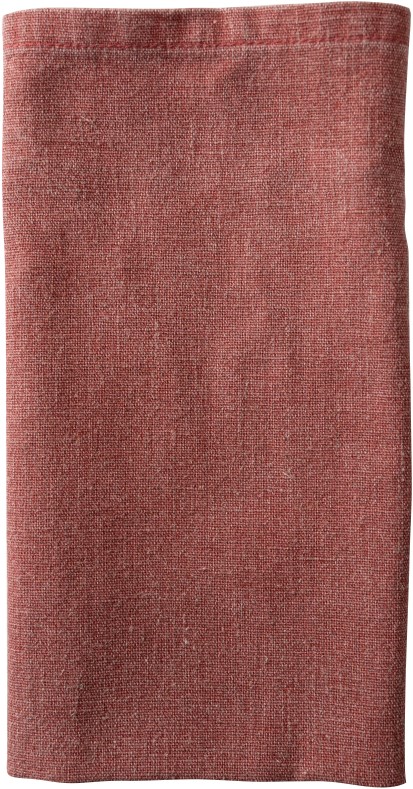 Linnen servet Oxblood