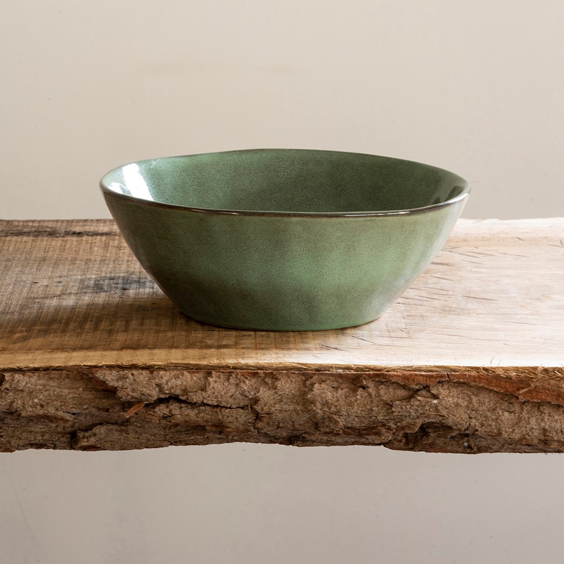 Dutch Rose Serenity Kom 22 cm Groen