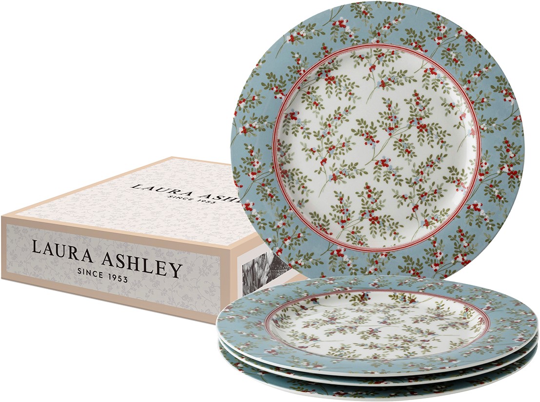 Laura Ashley Giftset 4 Plates 23 cm Wegter