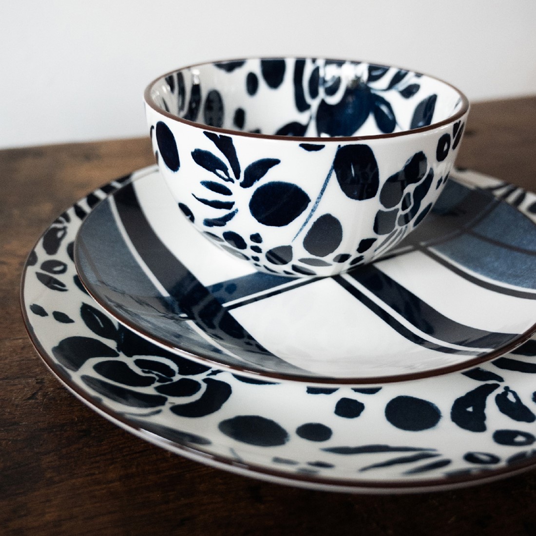 Dutch Floral Beker Check