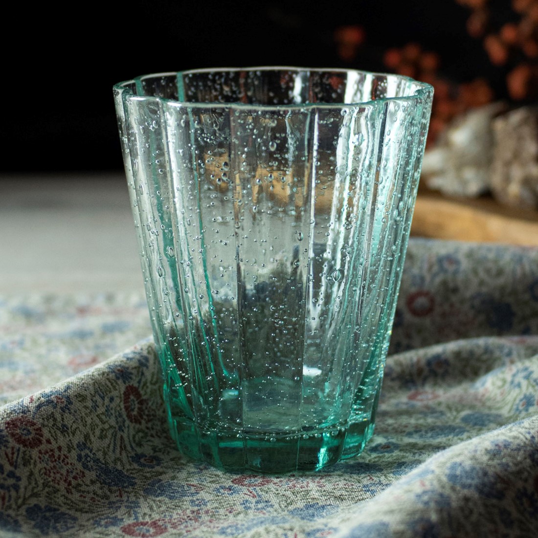 Laura Ashley Waterglas Groen 25 cl. Wegter