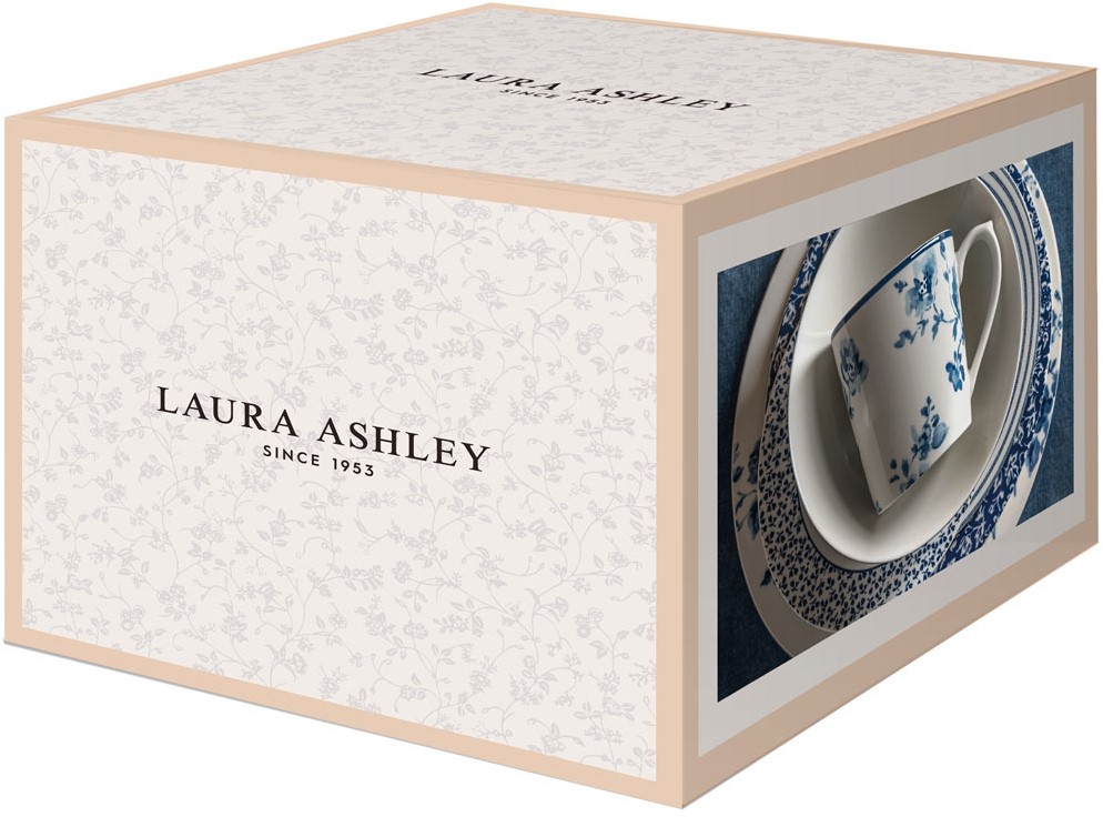 Laura Ashley Blueprint Collectables 4 Kommen Floris 16 cm