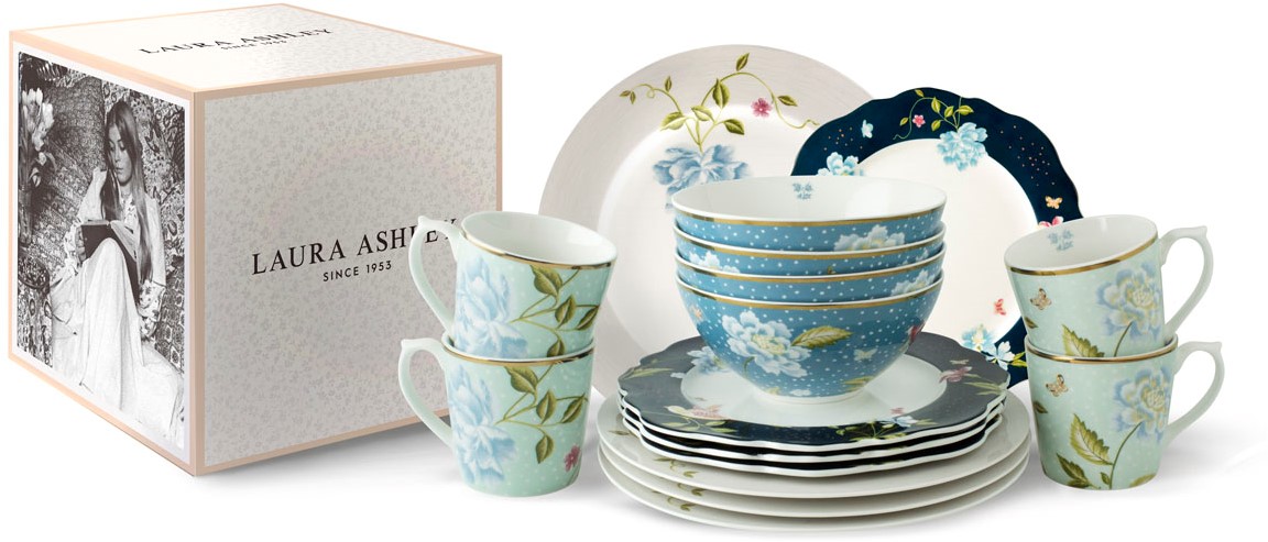 Laura Ashley 16-delige serviesset voor 4 personen